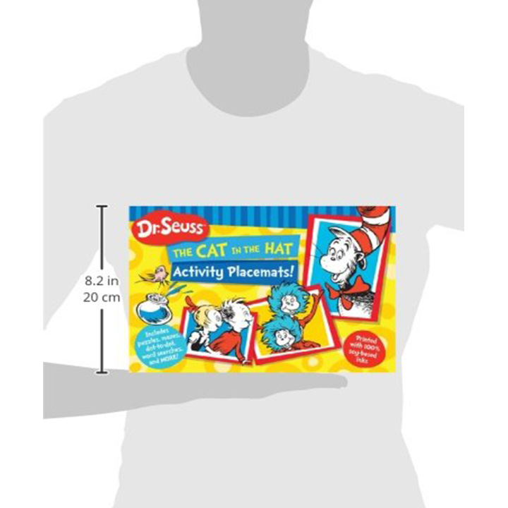 Buy Dr. Seuss The Cat in the Hat Activity Placemats! Book in Pakistan