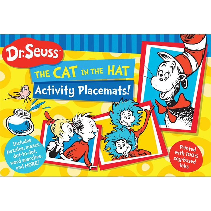 Buy Dr. Seuss The Cat in the Hat Activity Placemats! Book in Pakistan