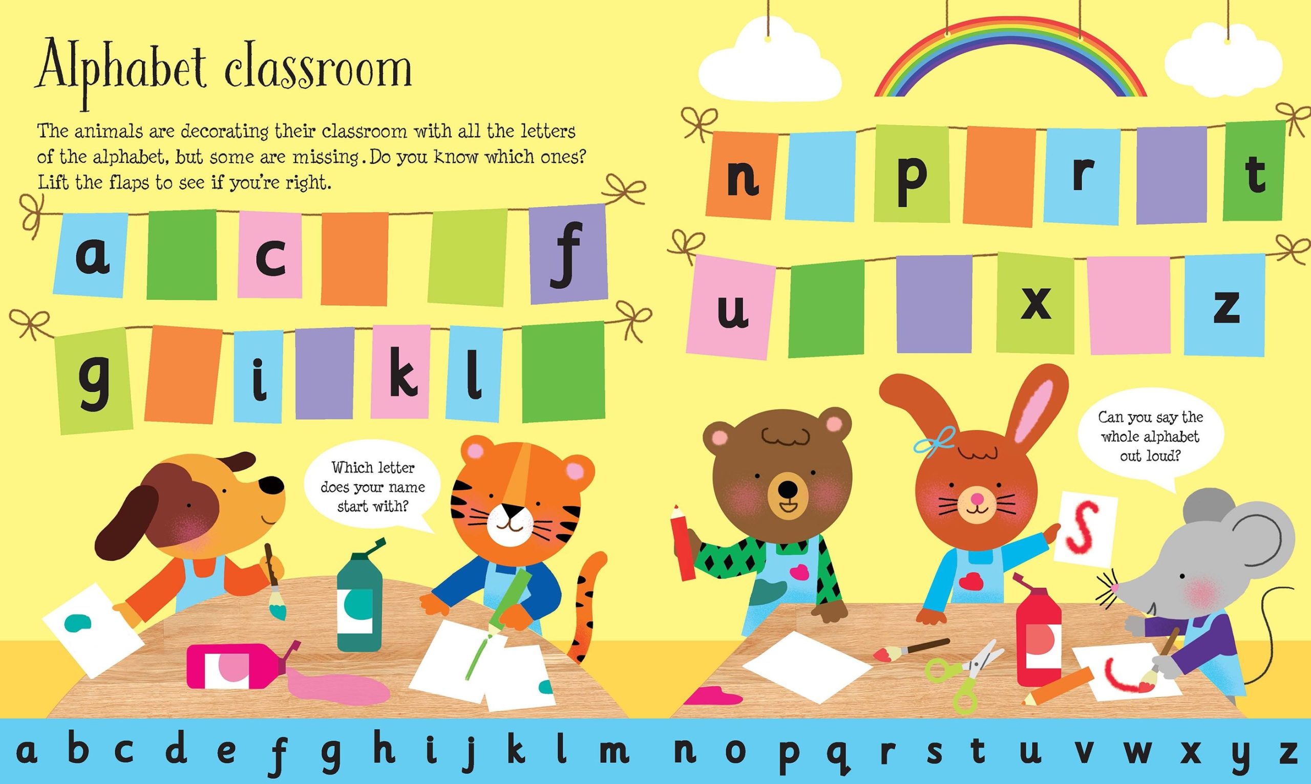 Buy Usborne Lift-the-Flap abc Book in Pakistan