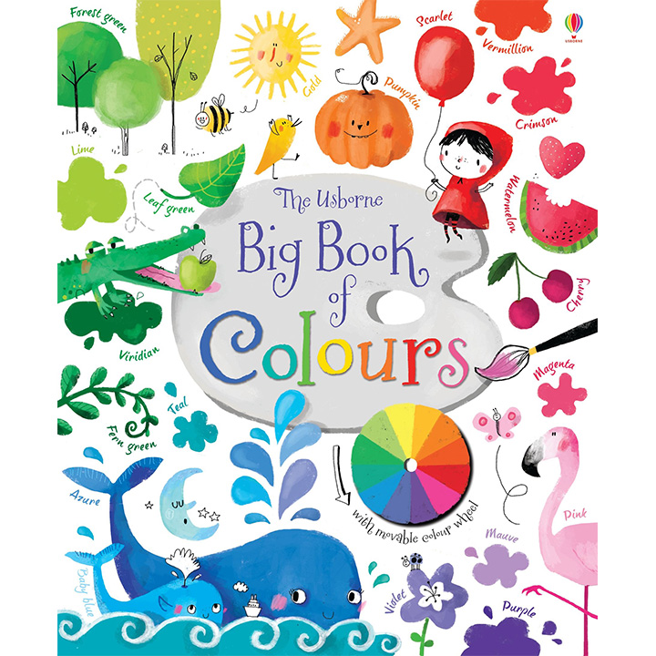 Buy Usborne Big Book of Colours (Board Book) Book in Pakistan