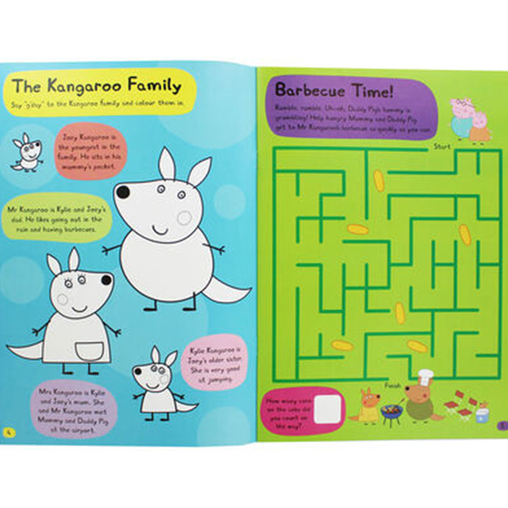 Buy Peppa Pig: Bounce and Play Sticker Activity Book Book in Pakistan