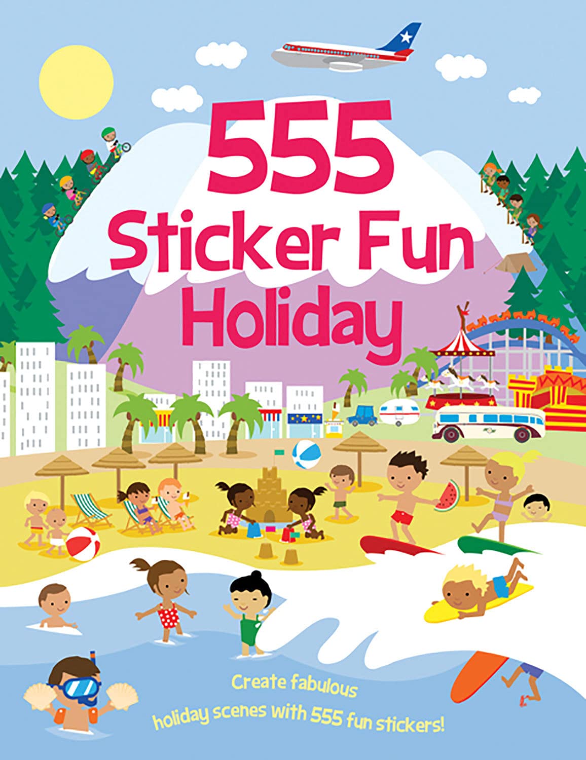 Buy 555 Fun Sticker Holiday (Sticker Activity Book) Book in Pakistan