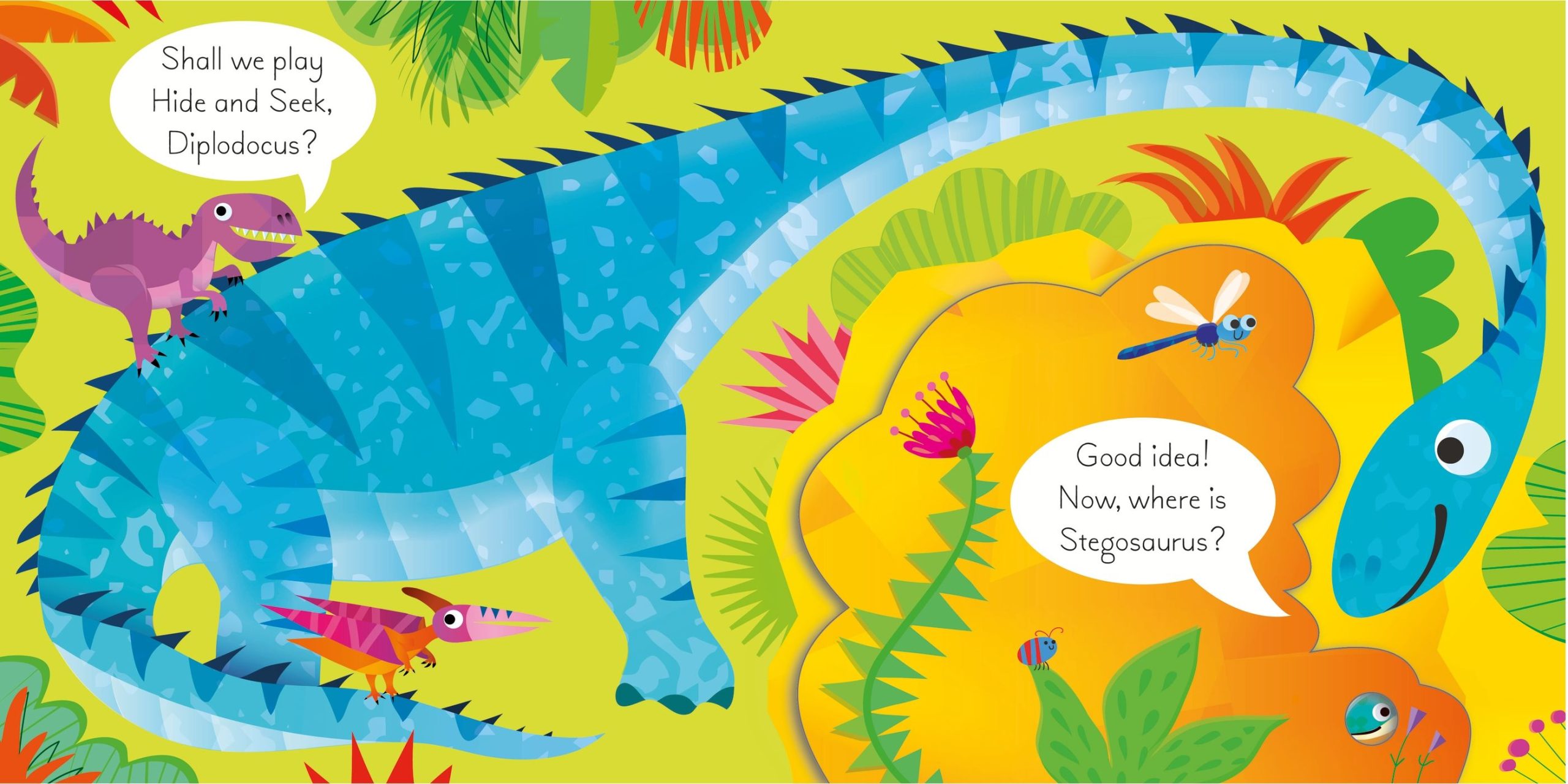 Buy Usborne Lift the flap: Play Hide & Seek with the Dinosaurs (Board ...