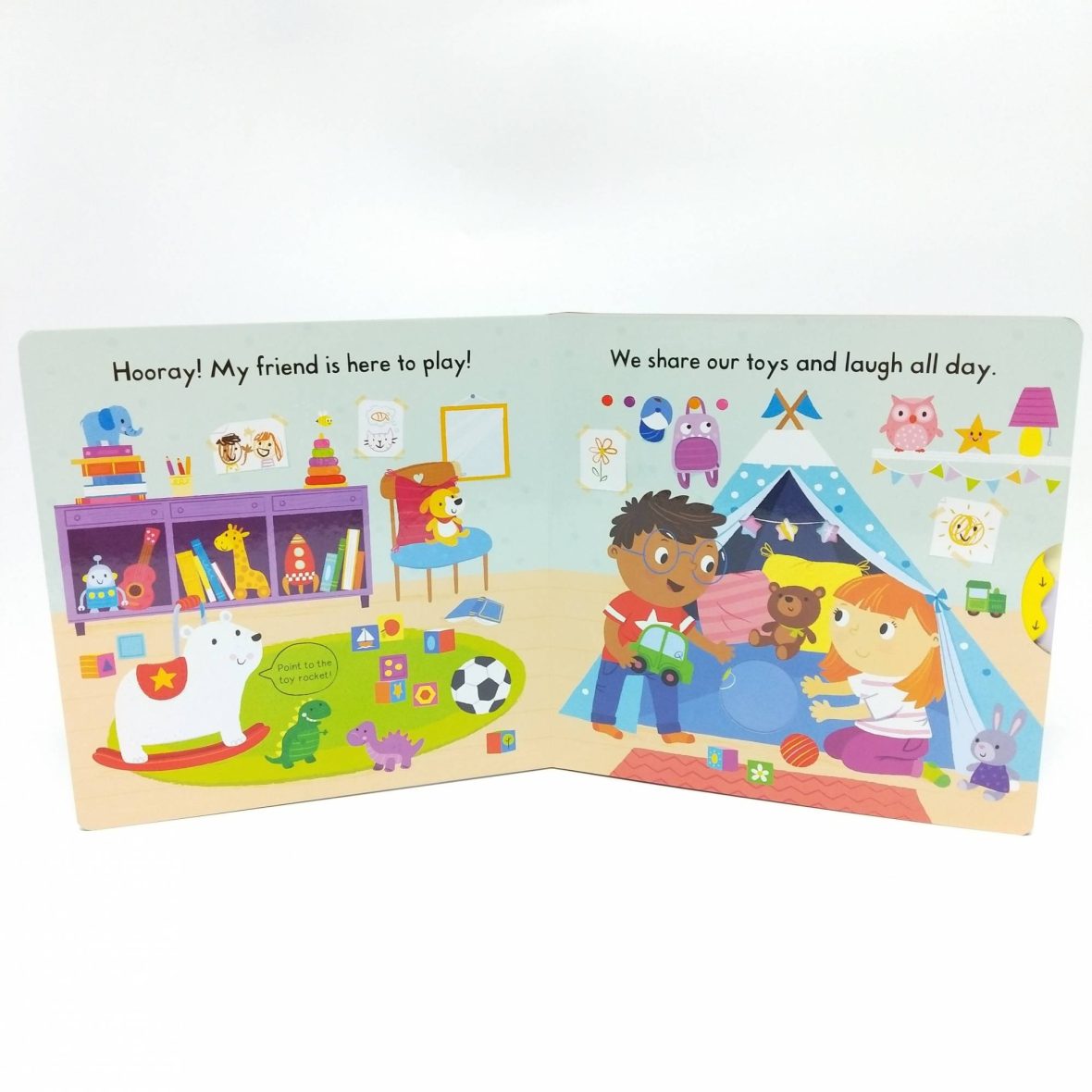 Buy Busy Friends - Push Pull Slide Book in Pakistan