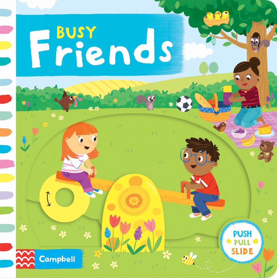 Buy Busy Friends - Push Pull Slide Book in Pakistan