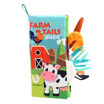 Buy Farm Tails – Crinkle Cloth Book for Babies Book in Pakistan