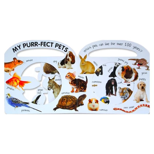 Buy Animal Carry Me Around Peek-through Window Handle Board Book Book ...