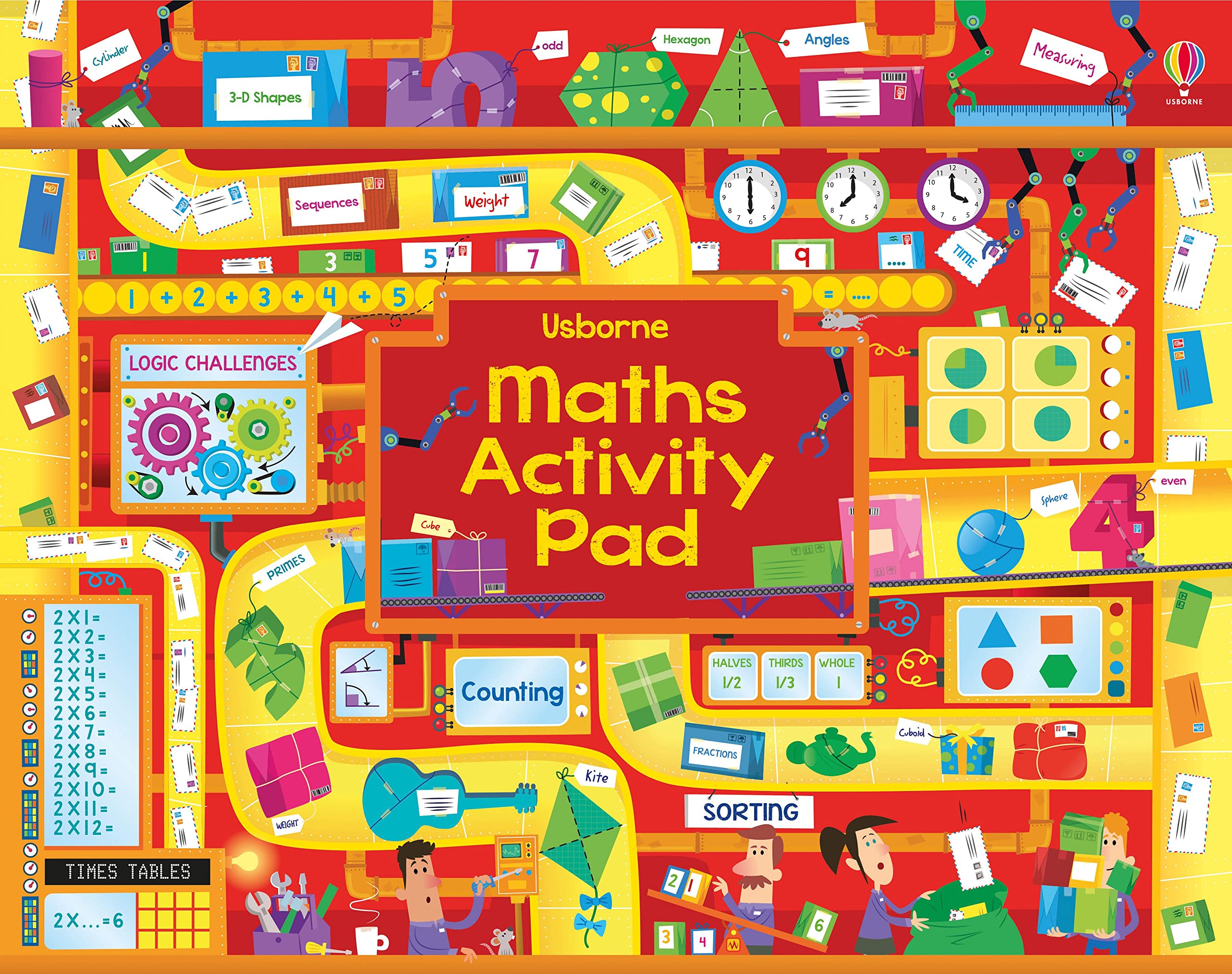 Buy Usborne Maths Activity Pad Book in Pakistan