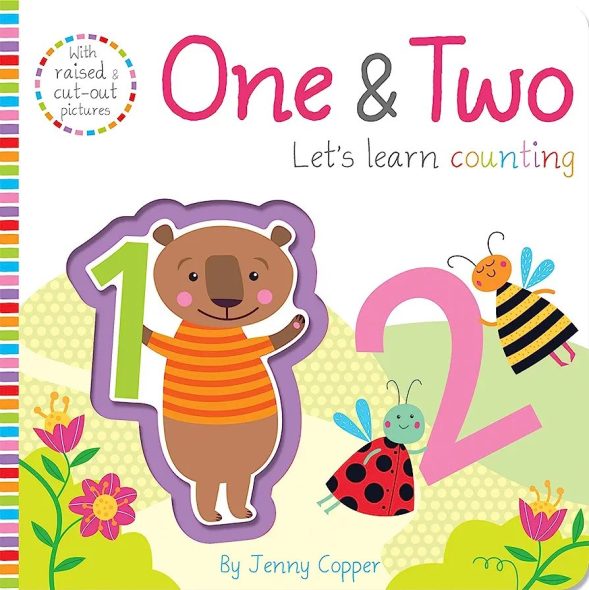 Buy One and Two Let's Learn Counting - with raised and cut out pictures ...