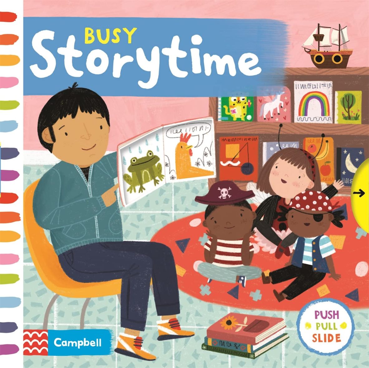 Buy Busy Storytime - Push, Pull, Slide - Board Book Book in Pakistan