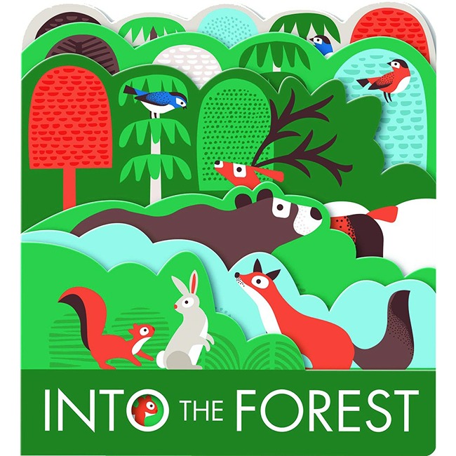 Buy (Slight Cover Damage) Into the Forest - a layered Board Book Book ...