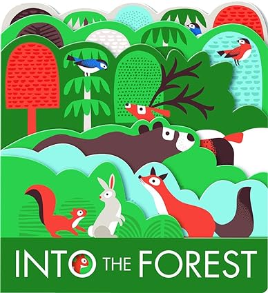 Buy Into the Forest - a layered Board Book Book in Pakistan