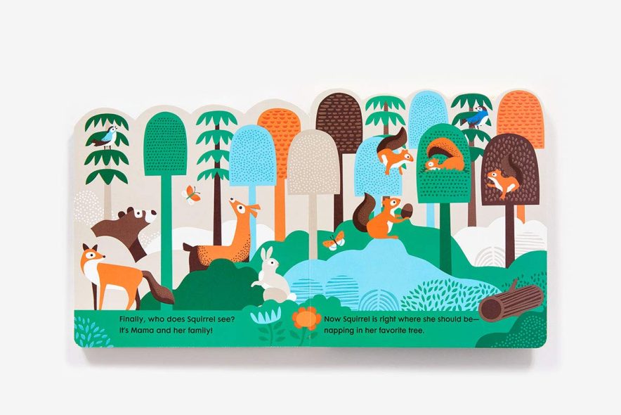 Buy (Slight Cover Damage) Into the Forest - a layered Board Book Book ...