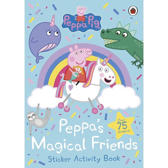 Buy Peppa Pig: Peppas Magical Friends Sticker Activity Book Book in ...