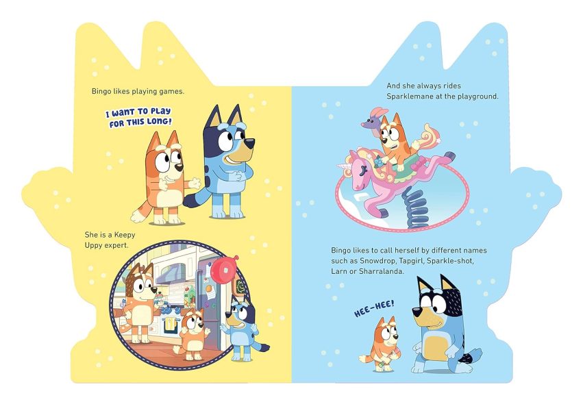 Buy Bluey: All About Bingo: A Shaped Board Book (Board Book) Book in ...