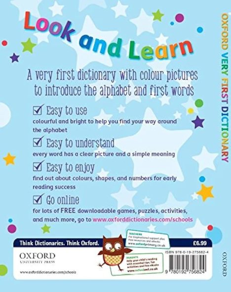 Buy Oxford Very First Dictionary - (Paperback) Book in Pakistan