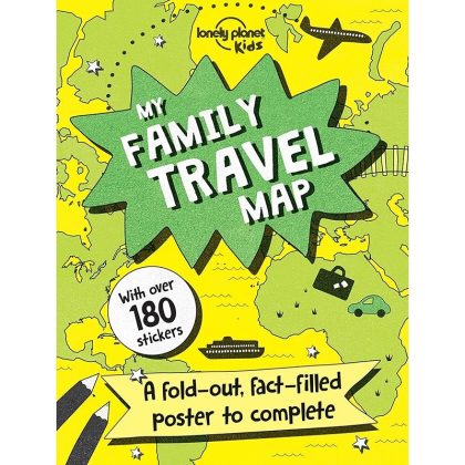 Buy The Family Travel Map with over 180 Stickers Book in Pakistan