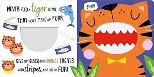 Buy NEVER FEED A TIGER! ( Board book) Book in Pakistan