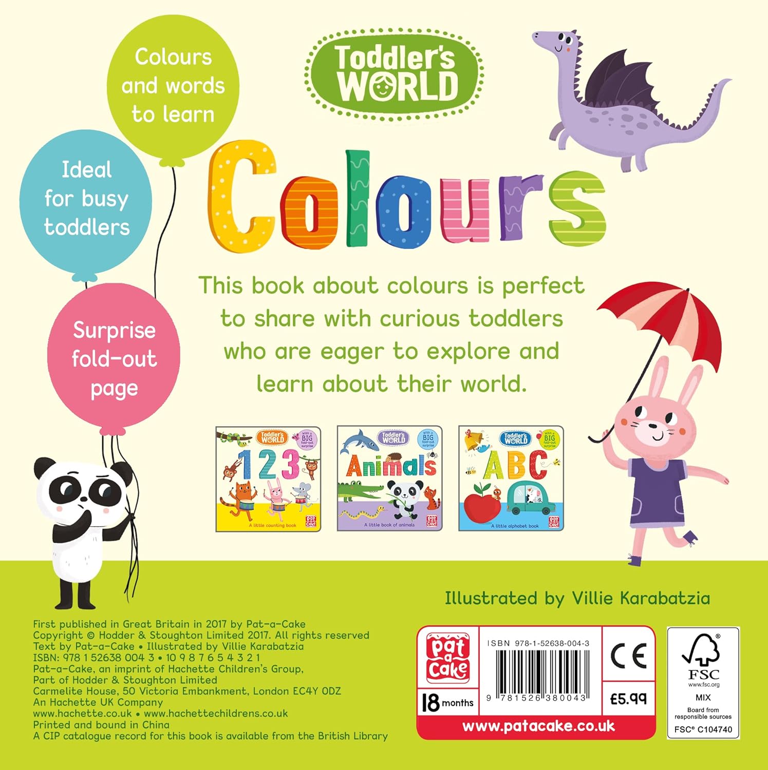 Buy Toddler's World: Colours (Board book) Book in Pakistan