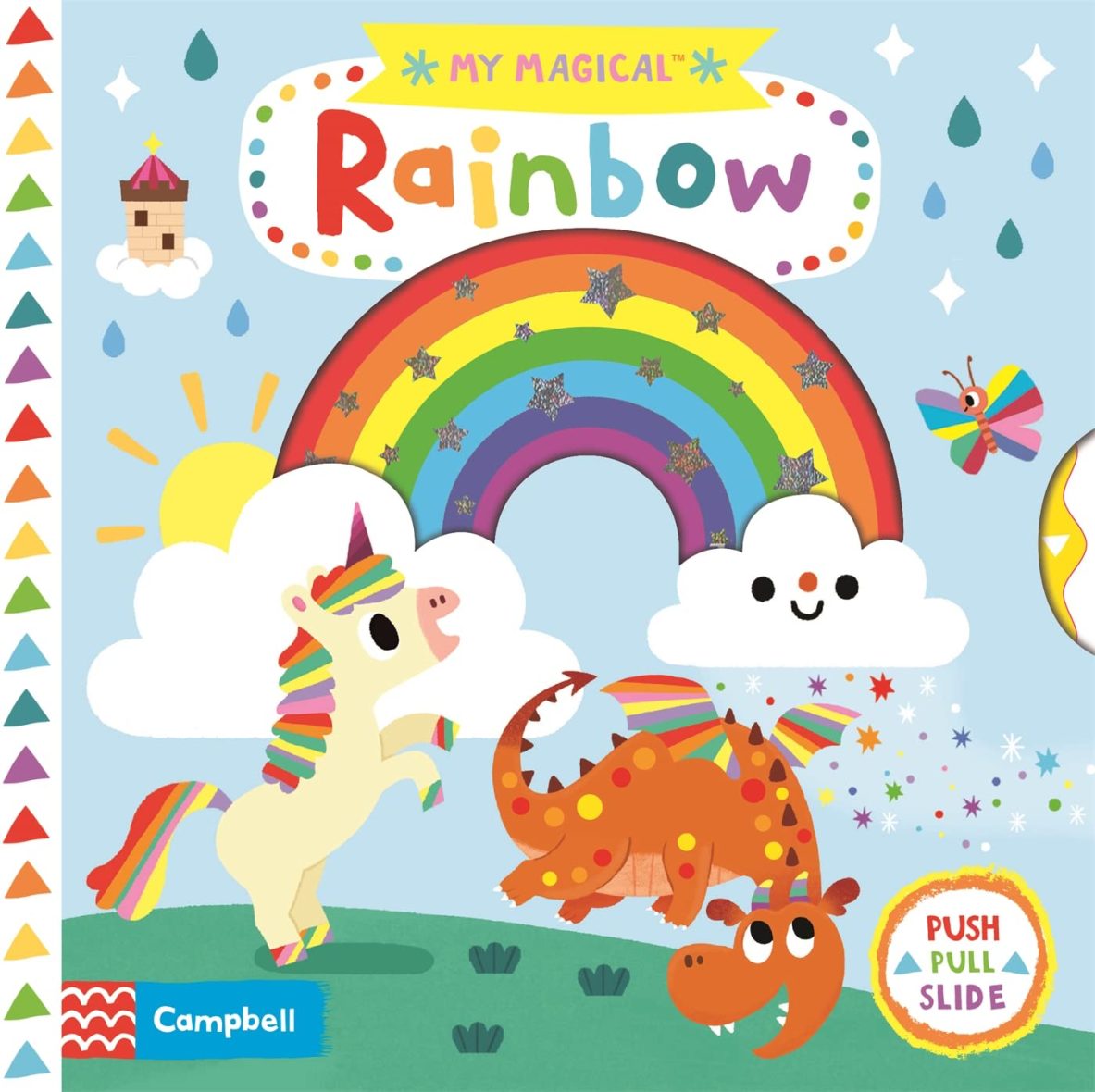 Buy My Magical Rainbow Push Pull and Slide Board book Book in Pakistan