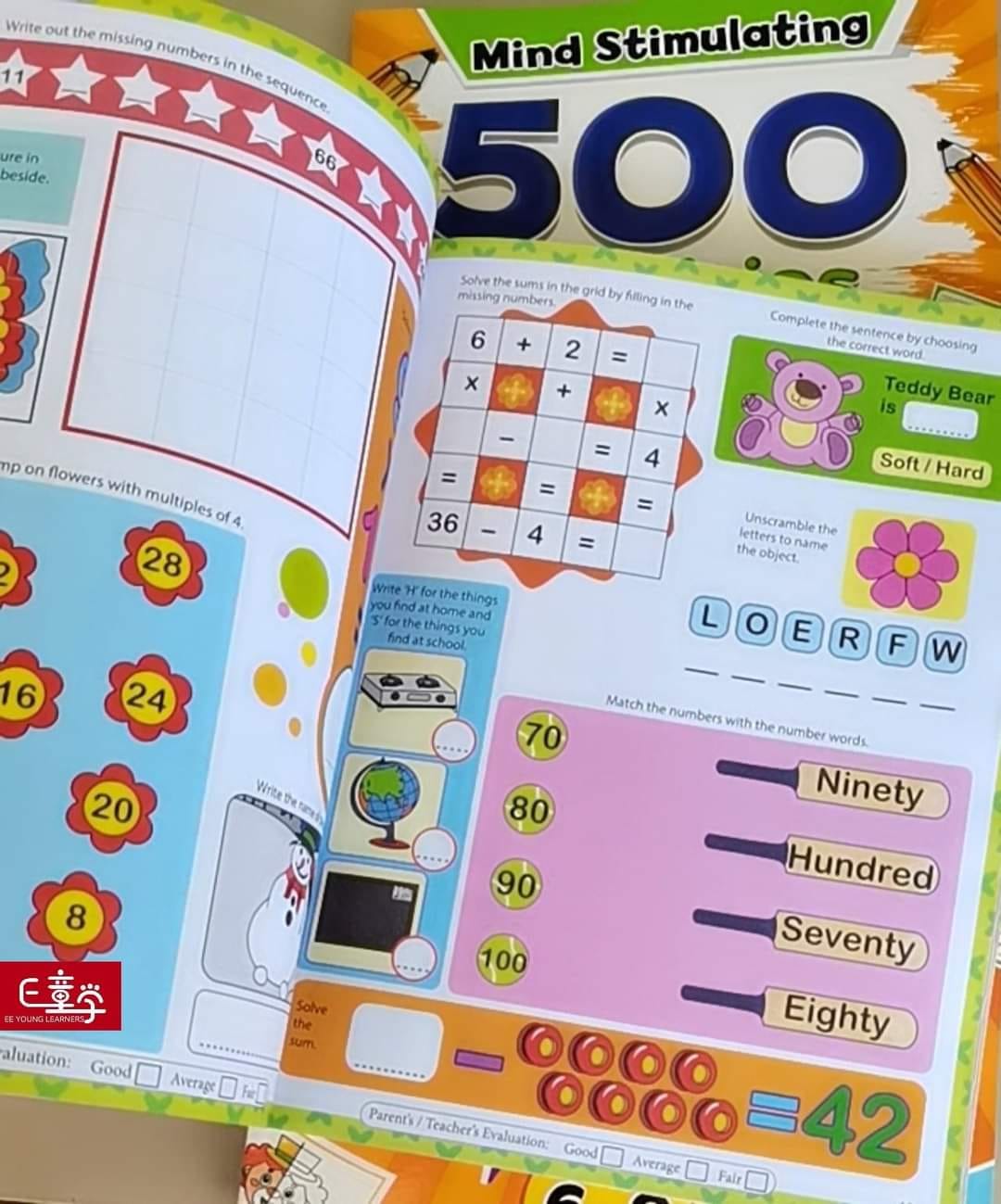 Buy 500 Activities - Mind Stimulating (Activity Book) (AGES 6-9) Book ...