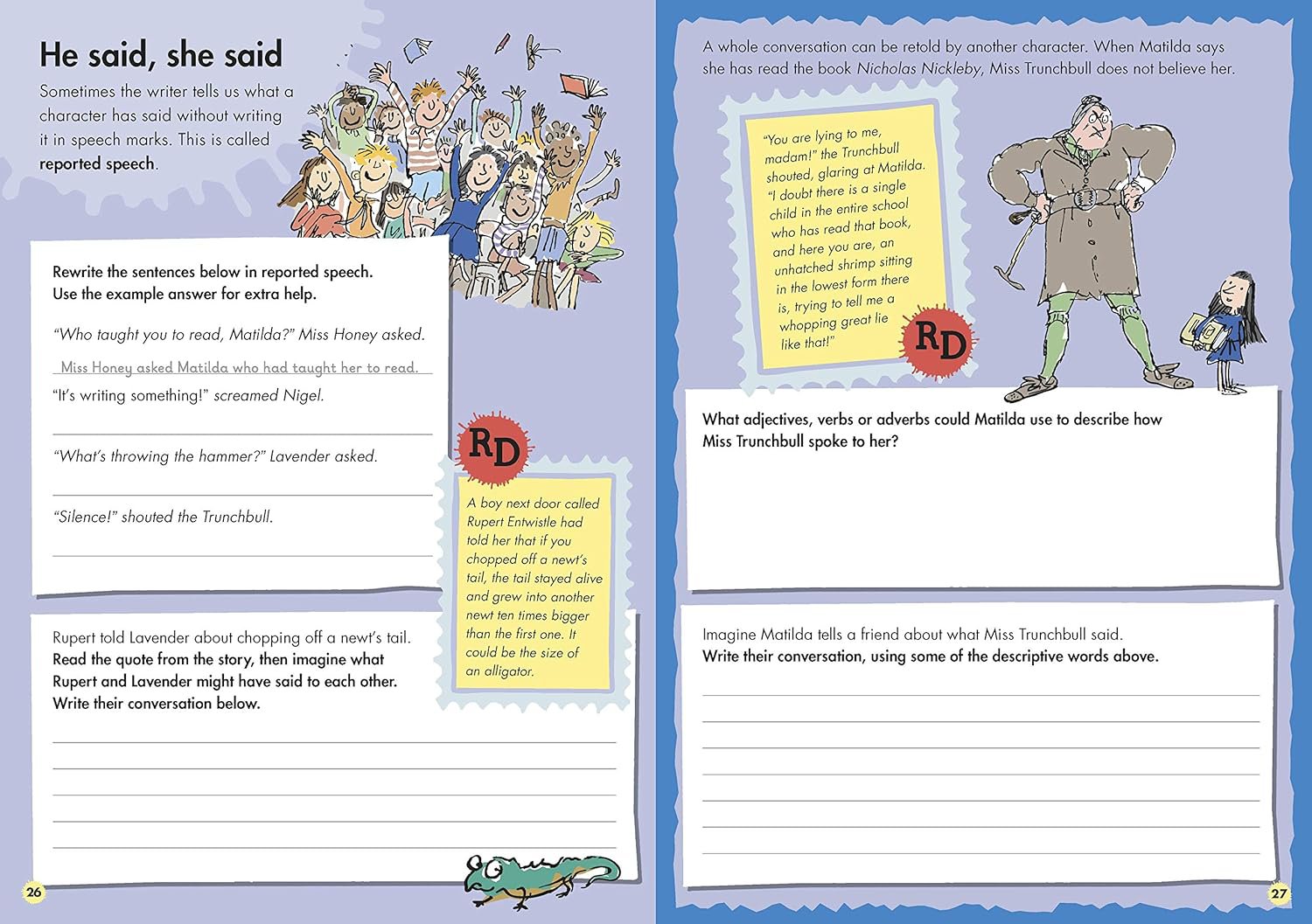 Buy Roald Dahl 's Creative Writing with Matilda - How to write ...