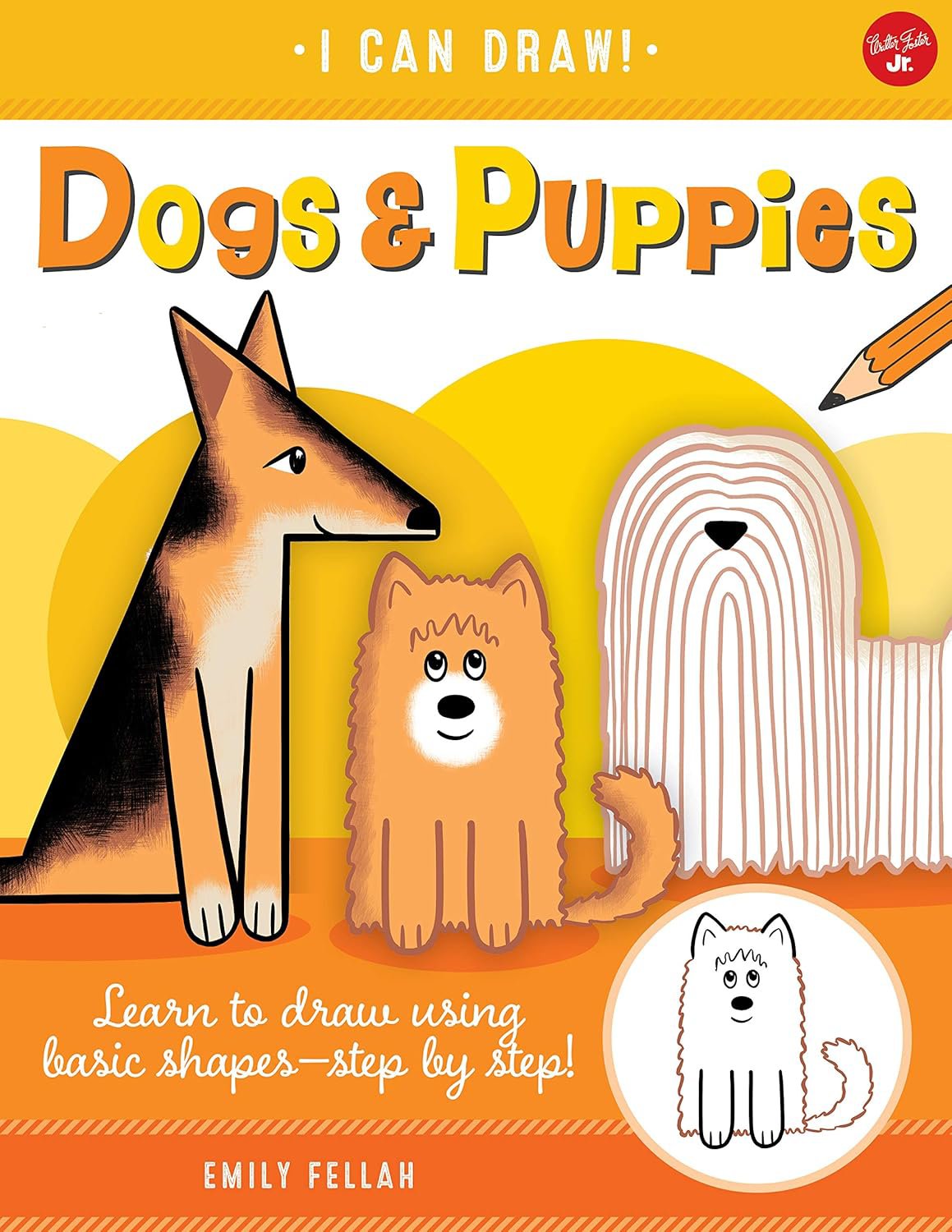 Buy Dogs & Puppies: Learn to draw using basic shapes - Step by Step ...