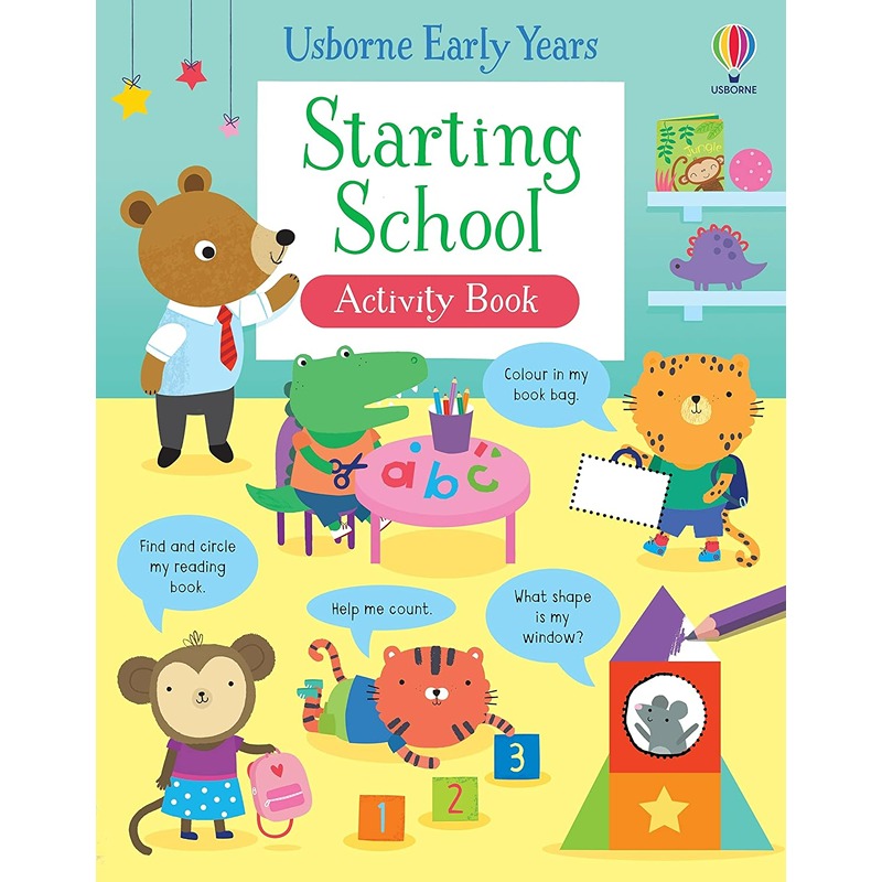 Buy Usborne Starting School Activity Book (Paperback) Book in Pakistan