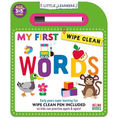 Buy Little Learners: My First Wipe and Clean Words- Board Book Book in ...
